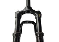 China Lightweight 20er Air Suspension Fork Kids Bike Front Fork 60/80mm Disc Brake 100x15 for sale
