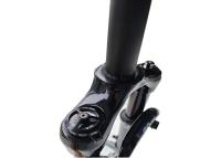 China Lightweight 20er Air Suspension Fork Kids Bike Front Fork 60/80mm Disc Brake 100x15 for sale
