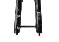 China Lightweight 20er Air Suspension Fork Kids Bike Front Fork 60/80mm Disc Brake 100x15 for sale
