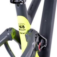 China 29er Aluminum Enduro Full Suspension Mountain Bike Frame 148x12 for sale