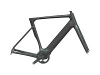 China Carbon 700c Gravel Ebike Frame, Bafang M800 road ebike frame kit for sale
