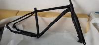 China 26x4.80 Aluminum Beach Bike Frame 197X12 dropout 120mm BB Disc Brake Snow Bike Frame for sale