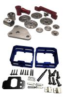 China Hardness Aluminum CNC Services With Electroplating Sandblast for sale