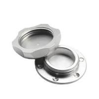 China Precision Anodized CNC Aluminum Parts Silver CNC Machining Service for sale