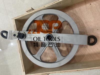 China 16 Inch Alloy Steel Hay Pulley for Wireline Operations 0.092-0.140 for sale