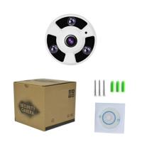 China 5MP WIFI Camera 360 degree Panoramic Fisheye 360 Degree Network smart home IP HD Camera for sale