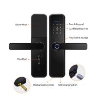 China Waterproof Smart Tuya APP Security WiFi Fingerprint Home Outdoor Gate Card Code Door Lock for sale