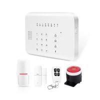 China GSM/RF433/ TUYA WIFI Home Security Alarm System wiht Door Sensor/PIR Detector/Srien and Controller for sale