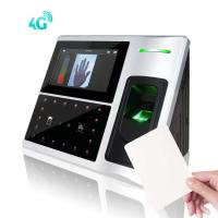 China Large Capacity ID Card Reader 125KHz and Face/Fingerprint/Palm Time Attendance and Access Control System for sale