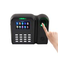 China Biometric Time Attendance System with SSR Fingerprint Attendance Time Recorder Machine with Multi Language for sale