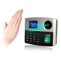 China Palm and Biometric Fingerprint Time Attendance System Device with built-in Battery for sale