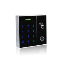 China Touch Panel Fingerprint and RFID Card Access Control Reader Support Password and WIFI APP for sale
