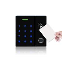 China Touch Panel Fingerprint and RFID Card Access Control Reader Support Password and WIFI APP for sale