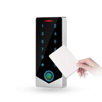 China Fingerprint and RFID Card Access Control Reader Support Password and BT TUYA APP for sale