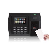 China Punch Card RFID Card Reader Time and Attendance Machine with TCP/IP and USB Port for sale