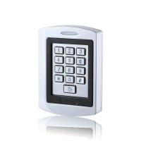 China PIN Code and RFID Card Access Control Reader Metal Cover with IP68 Waterproof and Anti-vandal Features for sale
