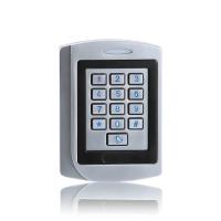 China PIN Code and RFID Card Access Control Reader Metal Cover with IP68 Waterproof and Anti-vandal Features for sale