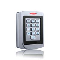 China PIN Code and RFID Card Access Control Reader Metal Cover with IP68 Waterproof and Anti-vandal Features for sale