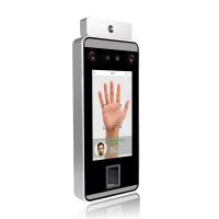 China biometric facial recognition time attendance system and temperature face access control terminal FacePro1-TD for sale