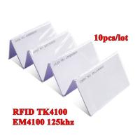 China Rfid Thick Mango Em Id Card White 125khz Clamshell Em4100 Tk4100 for sale