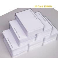 China Rfid Thick Mango Em Id Card White 125khz Clamshell Em4100 Tk4100 for sale