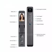 China 3.5 Inch Large Screen Inside Peephole Smart Door Lock for sale