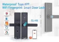 China Waterproof Lock and Fingerprint Door Lock for Hotel Dustproof Built-in Doorbell Digital Wireless Door Lock with TTlock for sale