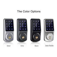 China Deadbolt APP Remote Control RFID Card Digits fingerprint Wireless Smart Door Lock for sale