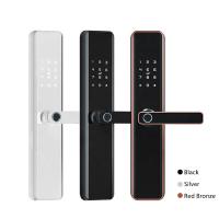China High Quality Fingerprint Smart Door Lock for Hotel and Security multi-verification Smart Wireless Door Lock TUYA/TTLOCK for sale