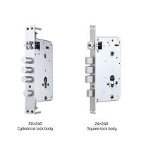 China Smart Fingerprint Wireless Door Lock for Hotel And Card/Digital Door Lock for Hotel with Camera Tuya Wifi or TTLock for sale