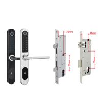 China Dustproof Digital Smart Door Lock with TT lock and Slim Waterproof Wireless Door Lock for Hotel with Tuya APP for sale