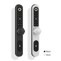 China Sliding Digital Smart Door Lock with TT lock and Slim Waterproof Wireless Door Lock for Hotel with Tuya APP for sale