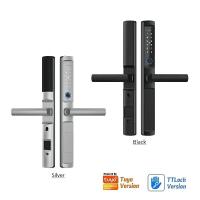 China IP66 Waterproof Lock and Fingerprint Smart Wireless Door Lock with Adjustable Directions Handle Tuya WIFI or TTLock App for sale