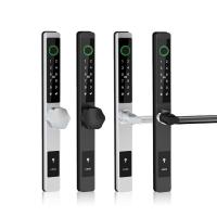 China Waterproof IP65 Fingerprint Door Lock for Hotel with TTLock Software and IC Card Wireless Door Lock for sale