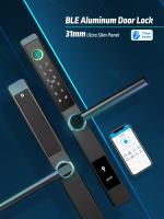 China Waterproof IP65 Fingerprint Door Lock for Hotel with TTLock Software and IC Card Wireless Door Lock for sale