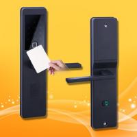 China Semiconductor Electronic Card Door Lock Tempered Glass Touch Screen For Office for sale