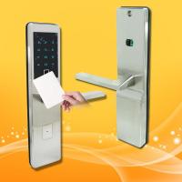 China Semiconductor Electronic Card Door Lock Tempered Glass Touch Screen For Office for sale