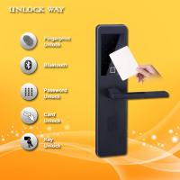 China Semiconductor Electronic Card Door Lock Tempered Glass Touch Screen For Office for sale
