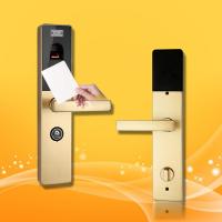 China Waterproof Keyless RFID Card Door Lock 40-150mm Thickness With Touch Screen for sale