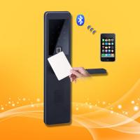 China Hidden Keyhole RFID Card Door Lock , Electronic Card Swipe Door Locks For Home for sale