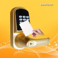 China Dual Anti Theft RFID Card Door Lock 4.8V-6.5V 12-18 Months Power Lifetime for sale