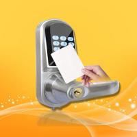 China Dual Anti Theft RFID Card Door Lock 4.8V-6.5V 12-18 Months Power Lifetime for sale