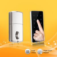 China Durable Password Door Lock , App Controlled Door Lock With Emergency Mechanical Key for sale