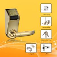 China Password Door Lock Low Voltage Warning with Mechanical Key and Electronic Deadbolt for sale