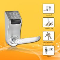 China Hidden Hole Password Door Lock with Deadbolt and Low Voltage Warning for sale