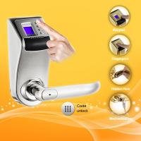 China Zinc Alloy with Chrome Plating Casing Security Password Door Lock for sale