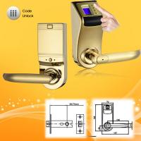 China Zinc Alloy with Chrome Plating Casing Security Password Door Lock for sale