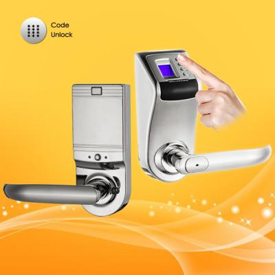 China Hidden Keyhole Remote Control Password Door Lock  with Low Voltage Warning for sale