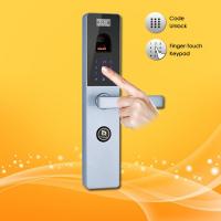 China Finger-Touch Password and Biometric Fingerprint Door Lock with Handle Direction Reversible for sale
