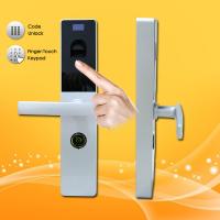 China Finger-Touch Password and Biometric Fingerprint Door Lock with Handle Direction Reversible for sale